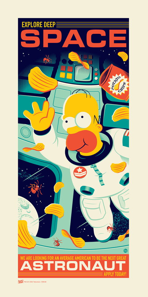 The Simpsons Astronaut