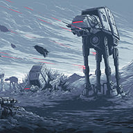 Attack Pattern Delta variant by Dan Mumford | Star Wars — Dark Ink