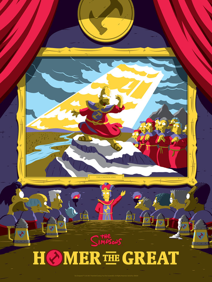 The Simpsons artwork — Dark Ink