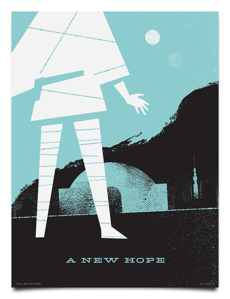 A New Hope: Burning Homestead by Ty Mattson | Star Wars — Dark Ink